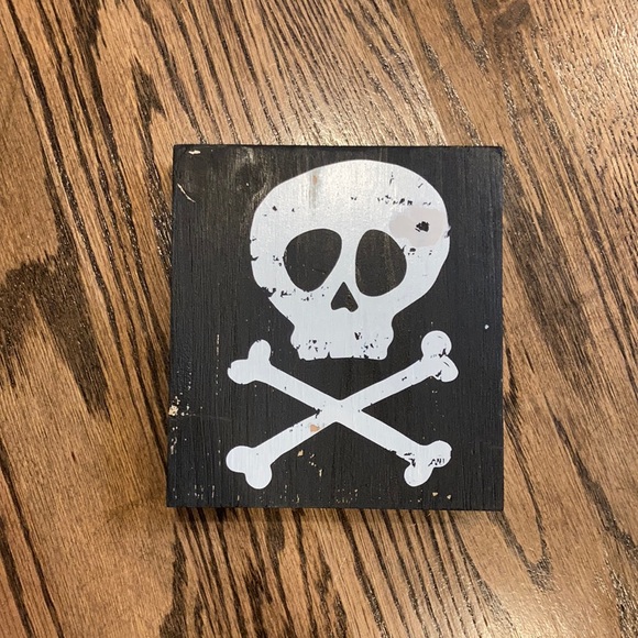 Other | Halloween Skull Sign | Poshmark